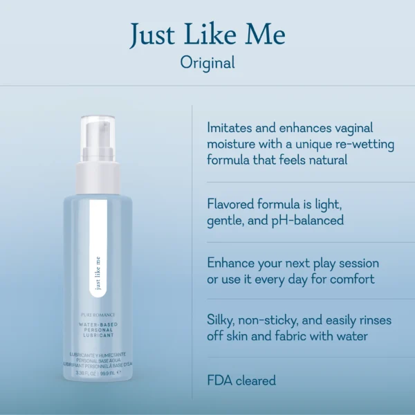 Pure Romance Just Like Me Original Lubricant For Sex