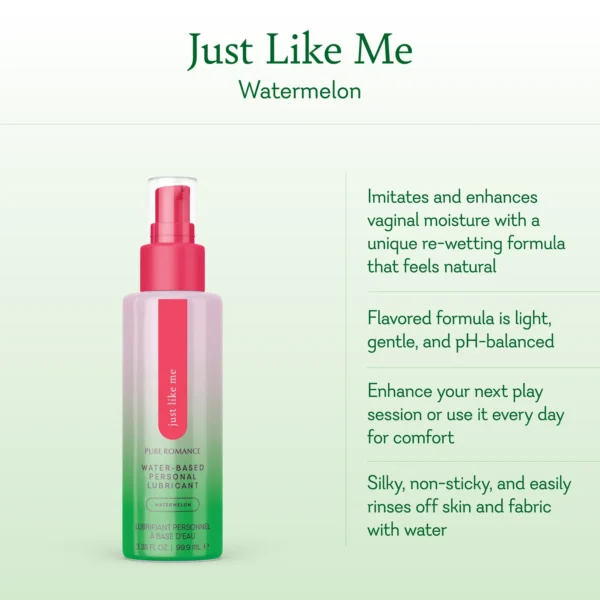 Pure Romance Just Like Me Watermelon Sexual Lube